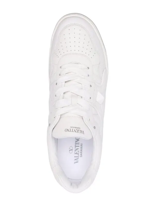 Valentino Garavani One Stud Low-top Sneakers - White