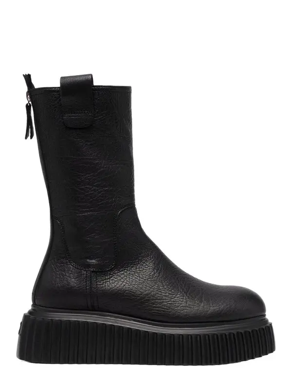 Agl Milagros Platform Boots - Black
