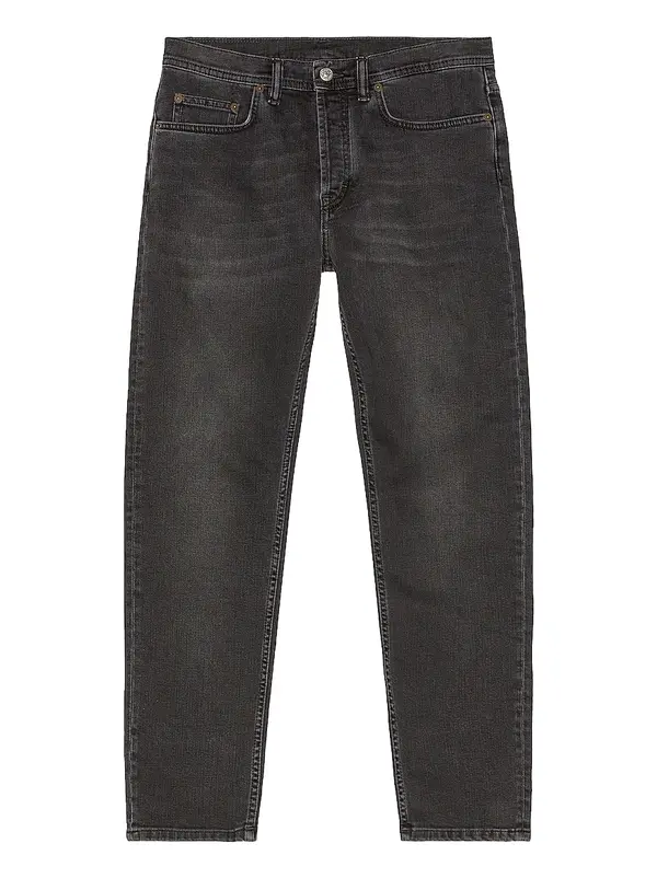 Acne Studios River Straight Leg Jeans - Used Black