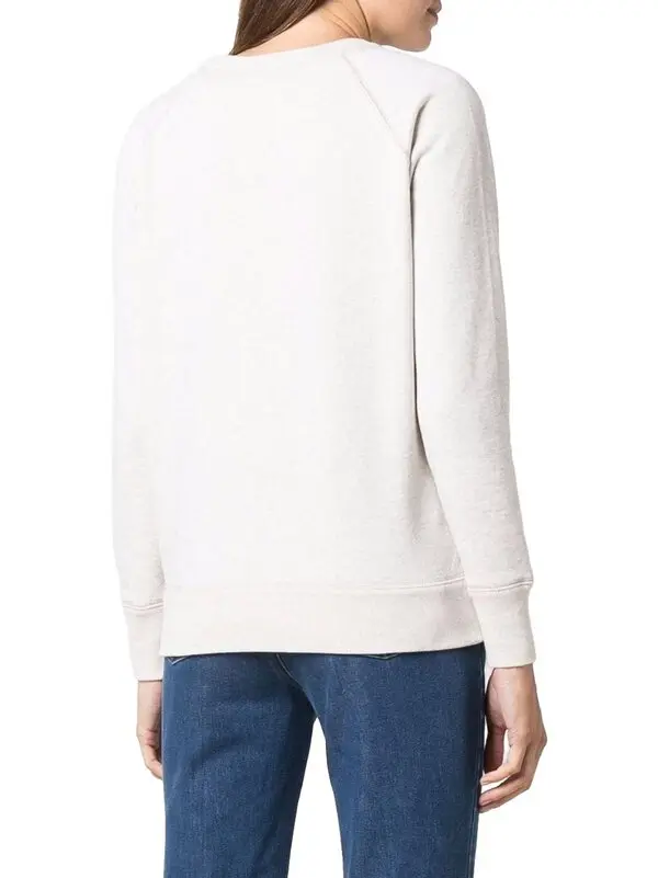 MARANT ETOILE Logo-print Sweatshirt - Neutrals