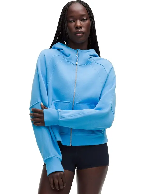 Lululemon Scuba Oversized Full-zip Hoodie - Ocean Wave