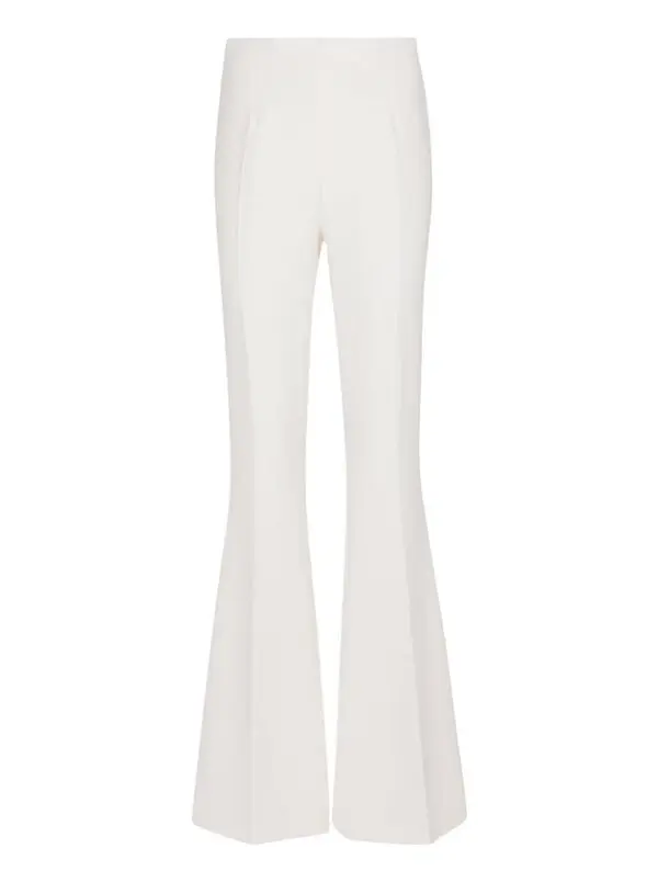 Safiyaa Halluana High-rise Flared Pants - White