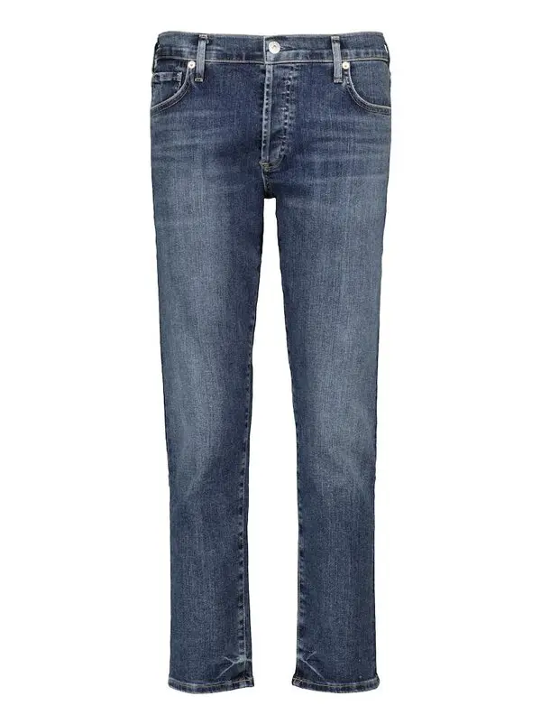 Citizens Of Humanity Emerson Mid-rise Boyfriend Jeans - Blue
