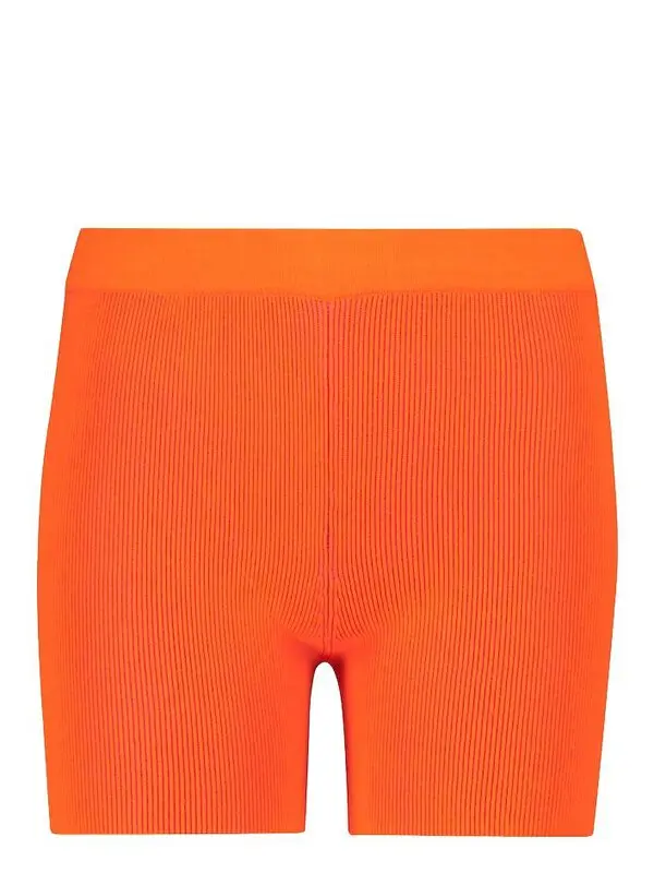 Jacquemus Le Short Arancia Biker Shorts - Orange