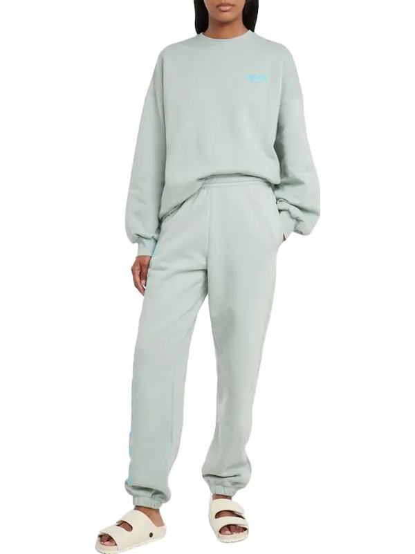 Remain Birger Christensen Mimi Cotton Sweatpants - Blue