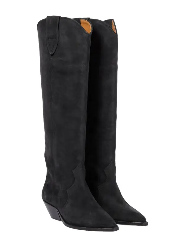 Isabel Marant Denvee Knee-high Boots - Black