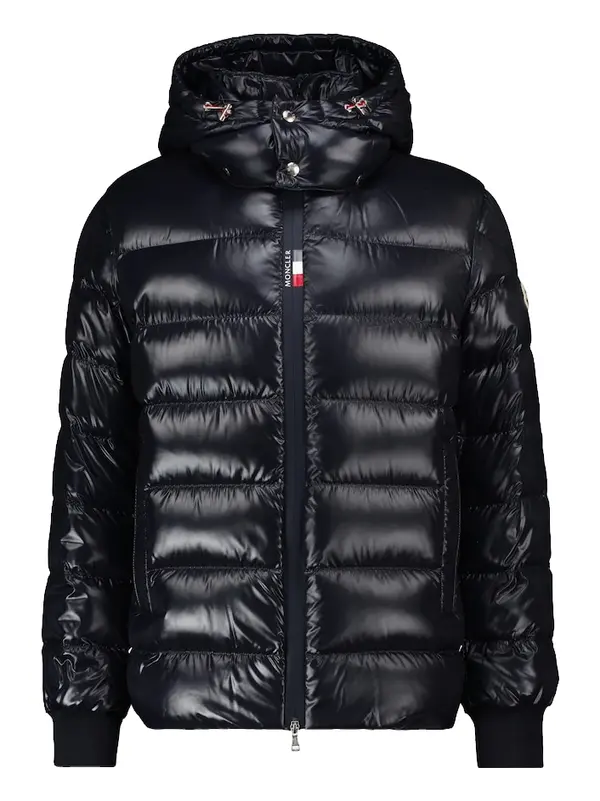 Moncler Cuvellier Quilted Down Jacket - Blue