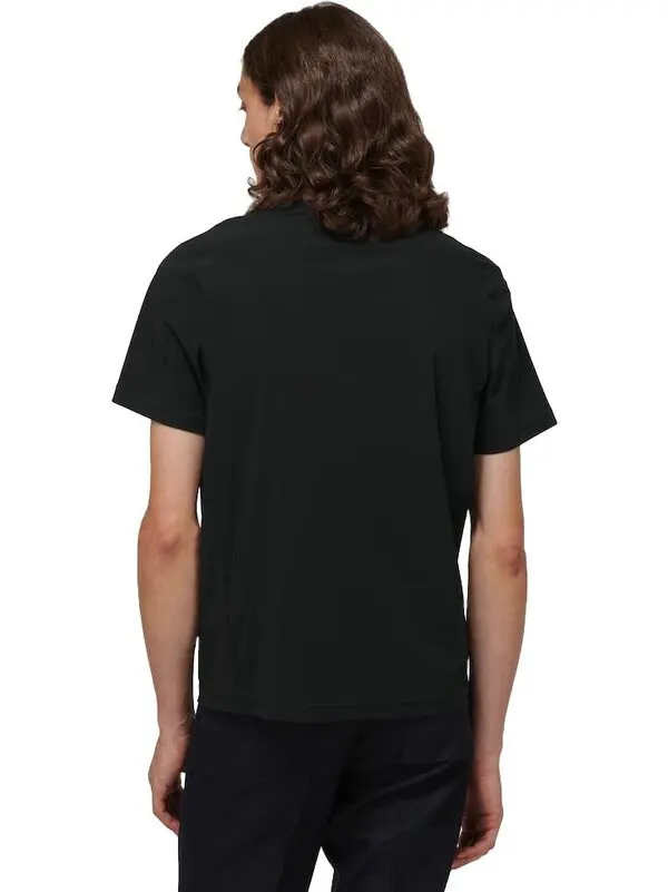 Moncler Short-sleeved Jersey T-shirt - Black