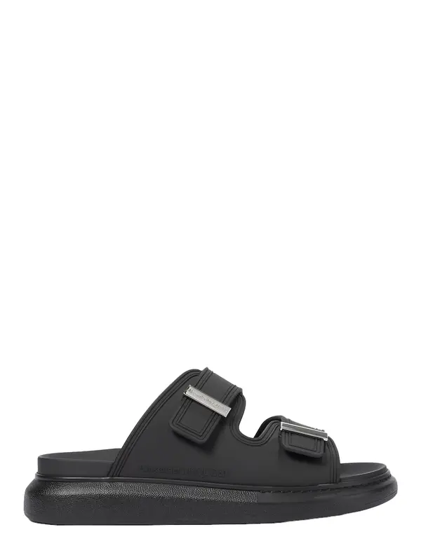 Alexander McQueen Hybrid Slides - Black