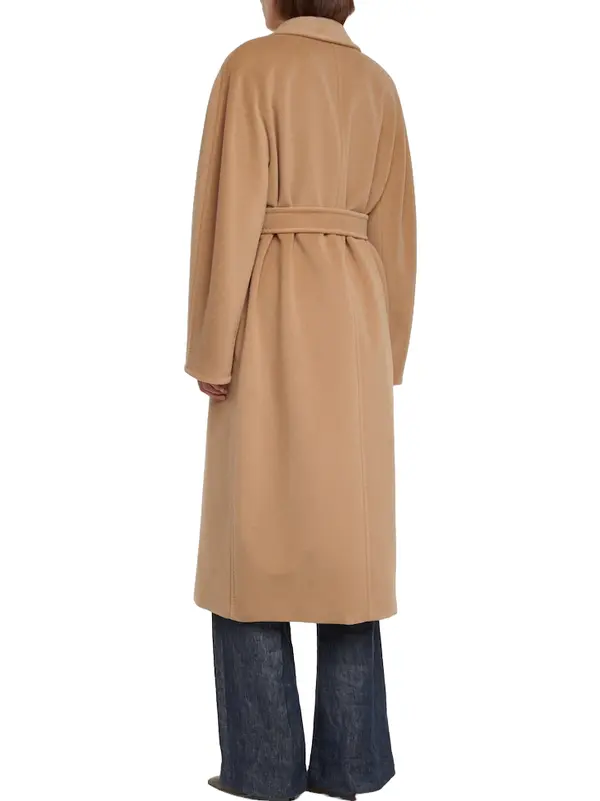 Max Mara Madame Wool-cashmere Coat - Brown