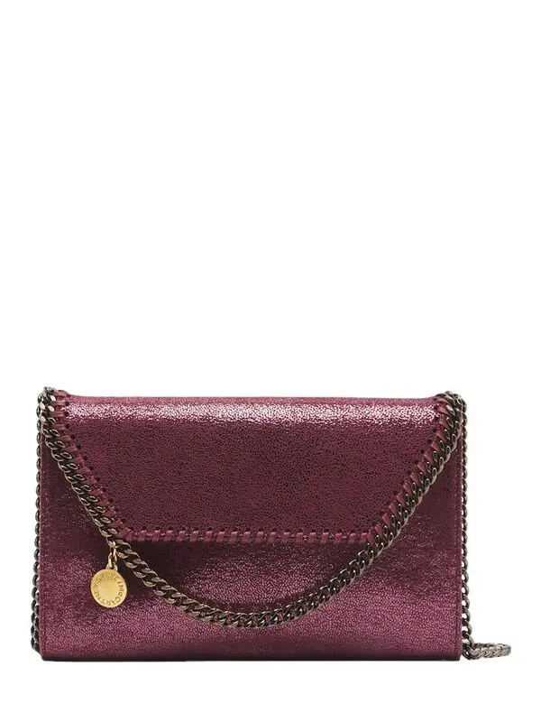 Stella McCartney Falabella Mini Crossbody Bag - Burgundy