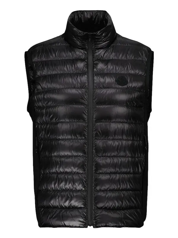 Moncler Spicules Down Vest - Black