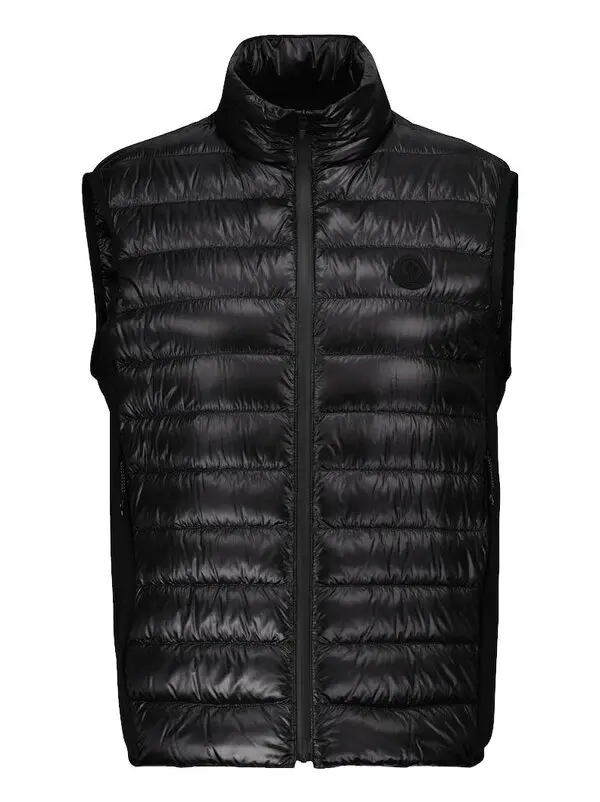 Moncler Spicules Down Vest - Black