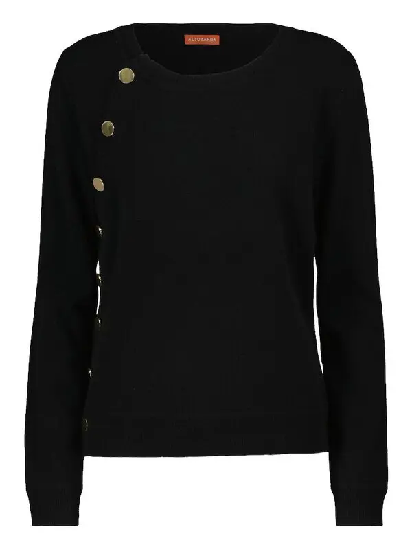 Altuzarra Minamoto Cashmere Sweater - Black
