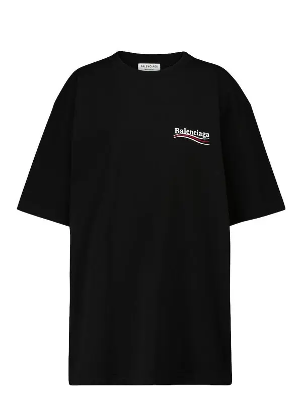 Balenciaga Logo T-shirt - Black