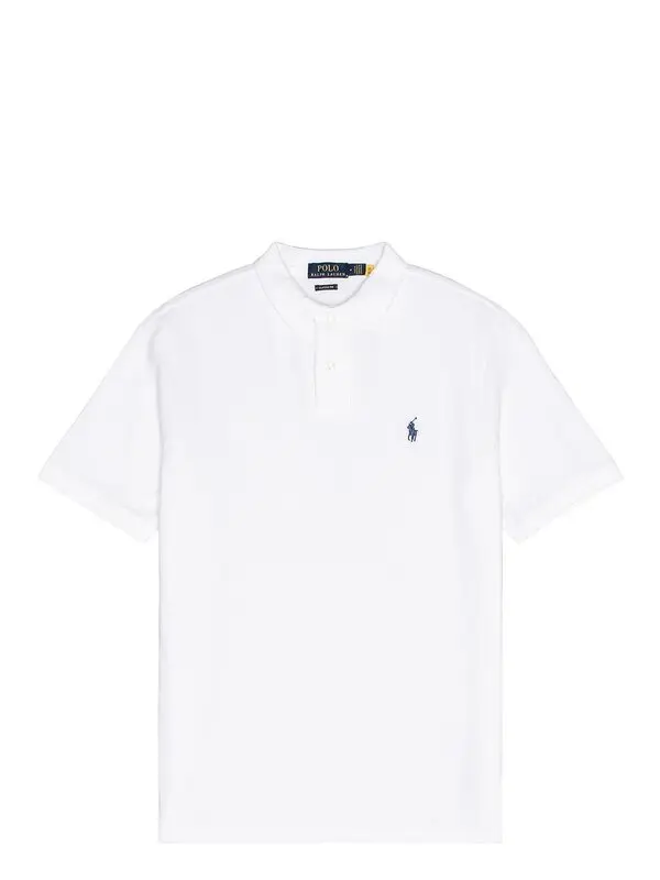 Polo Ralph Lauren Classic Fit Mesh Polo - White