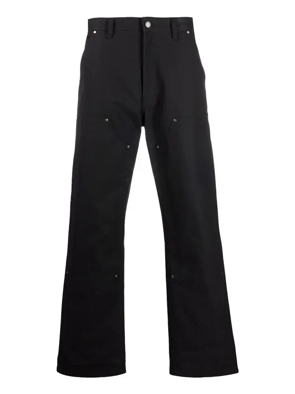 Dickies Panelled Straight-leg Cotton Trousers - Black