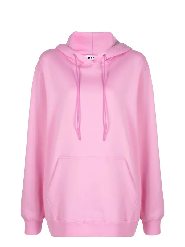 MSGM Drawstring Hoodie - Pink