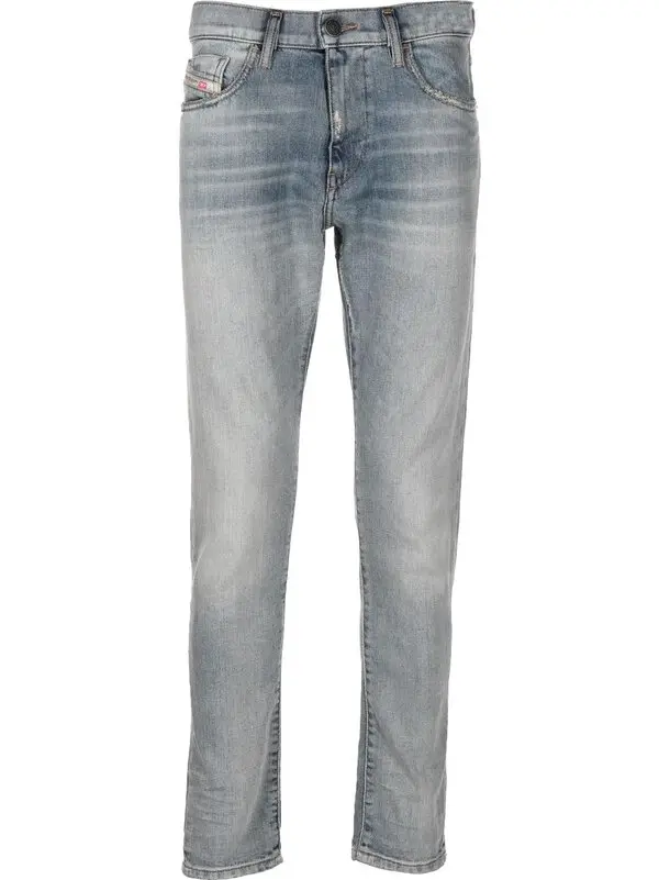 DIESEL® Faded Slim-fit Jeans - Blue