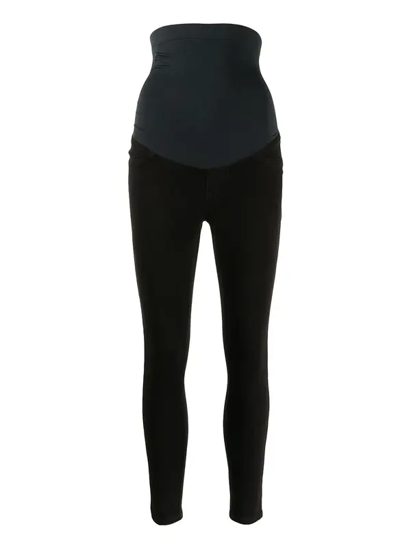 Spanx High-waisted Stretch-fit Leggings - Black