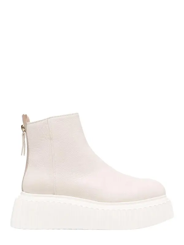 Agl Sandy Platform Boots - Neutrals