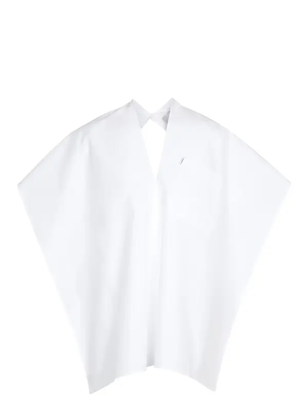 Coperni Convertible Cotton Top - White