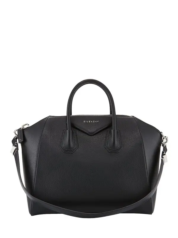 Givenchy Antigona Medium Top Handle Satchel Bag - Black