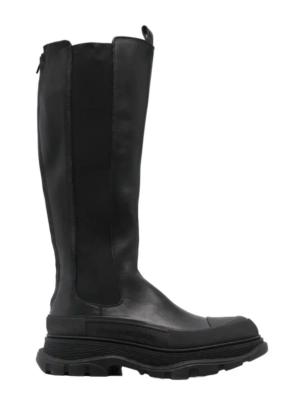 Alexander McQueen Tread Boots - Black