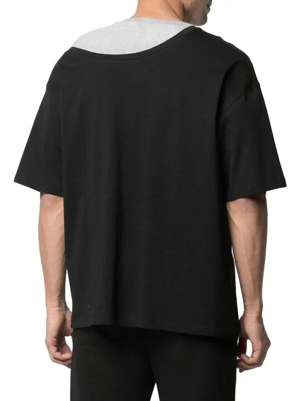 Opening Ceremony Double-collar T-shirt - Black