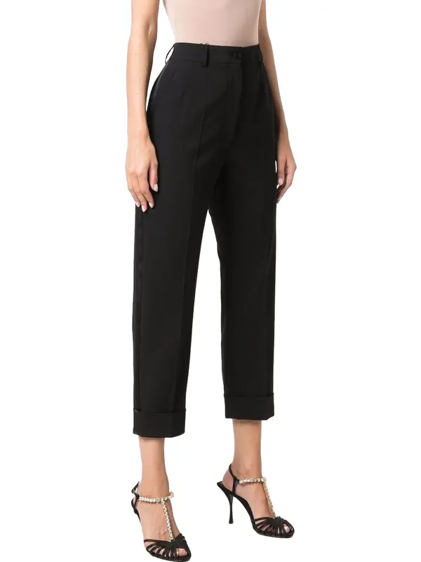 Dolce & Gabbana Side-stripe Tailored Trousers - Black
