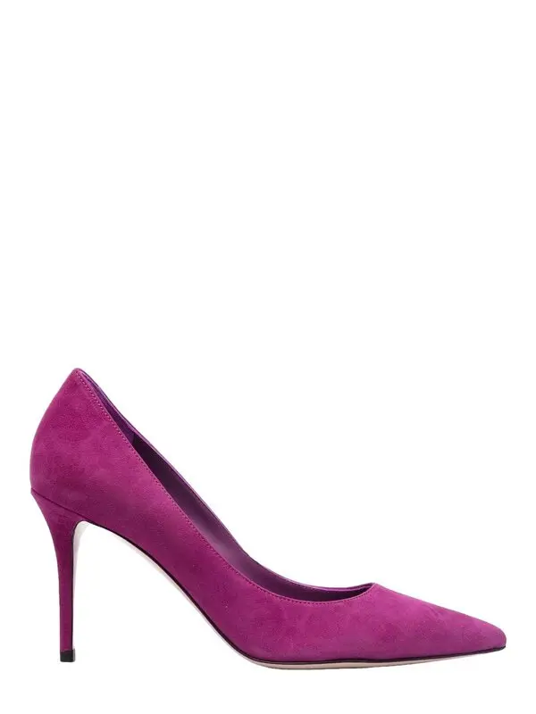 LE SILLA Eva Suede Pumps - Purple