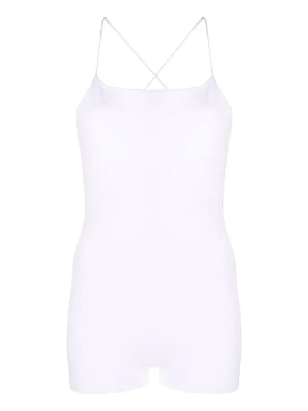 Red Valentino Spaghetti-strap Bodysuit - White