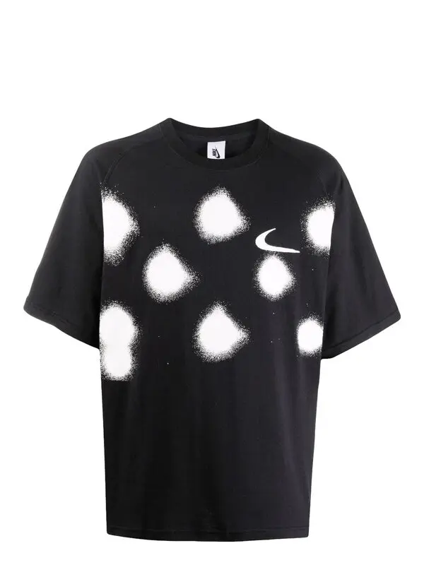 Nike X Off White Iss Cotton T-shirt - Black