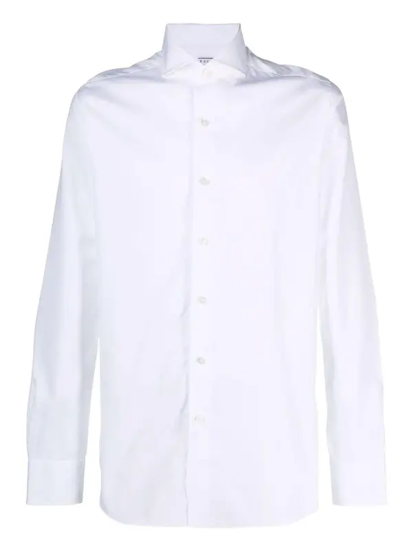 XACUS Wrinkle-free Tailored Travel Shirt - White