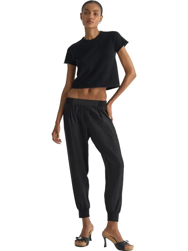 ATM Anthony Thomas Melillo Silk Joggers - Black