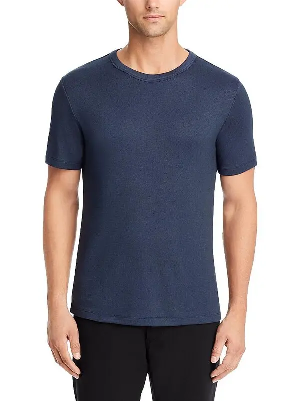 Theory Essential Tee In Modal Jersey - Eclipse Multi