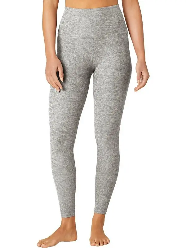 Beyond Yoga Spacedye Caught In The Midi High Waisted Legging - Silver Mist