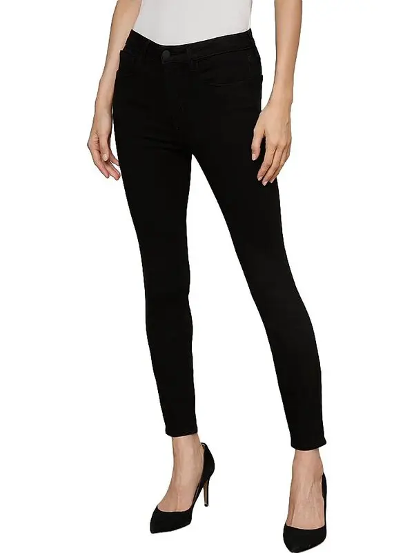 L'Agence Margot High-rise Skinny Jeans - Noir