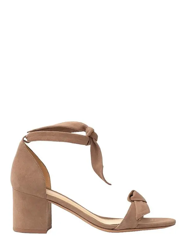 ALEXANDRE BIRMAN Clarita Ankle-tie High-heel Sandals - Cameo