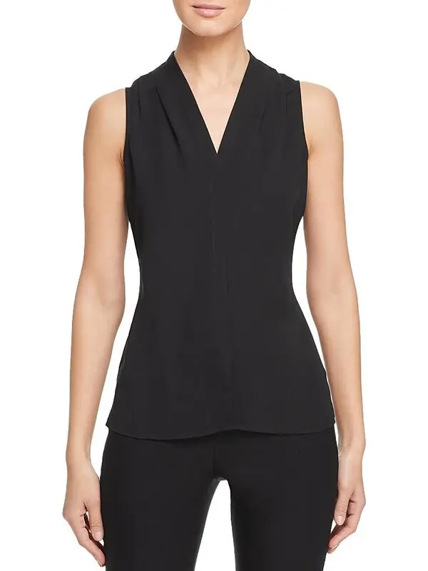 NIC+ZOE Sleeveless Day-to-night Top - Black Onyx