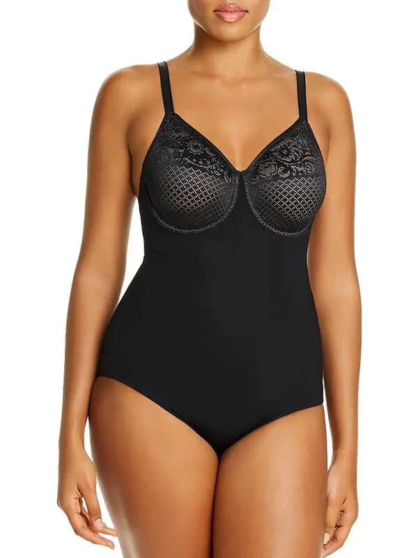 Wacoal Visual Effects Shaping Bodysuit - Black