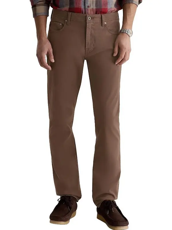Ag Tellis 34 Slim Fit Twill Pants - Soft Mushroom