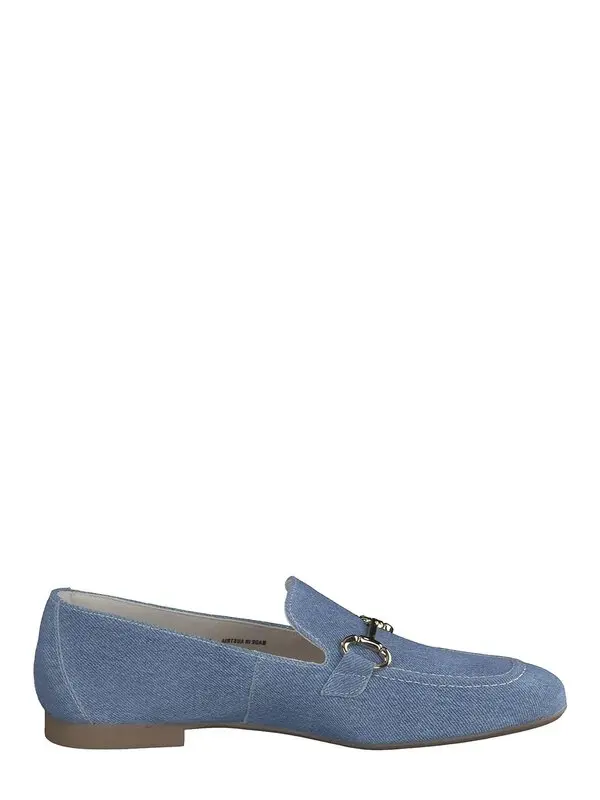 Paul Green Daphne Apron Toe Loafers - Jean Denim