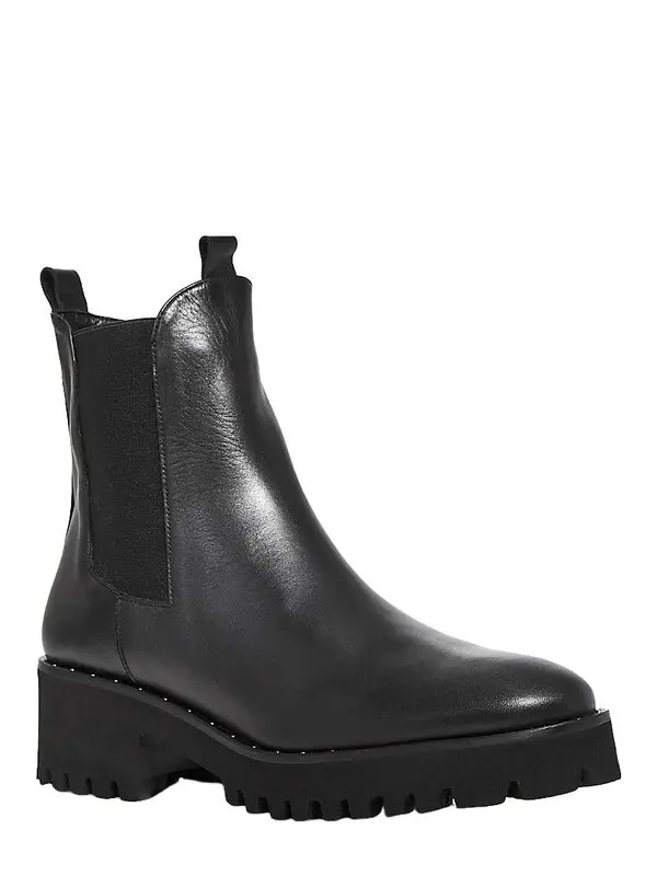 Freda Salvador Brooke Waterproof Chelsea Boots - Black Calf
