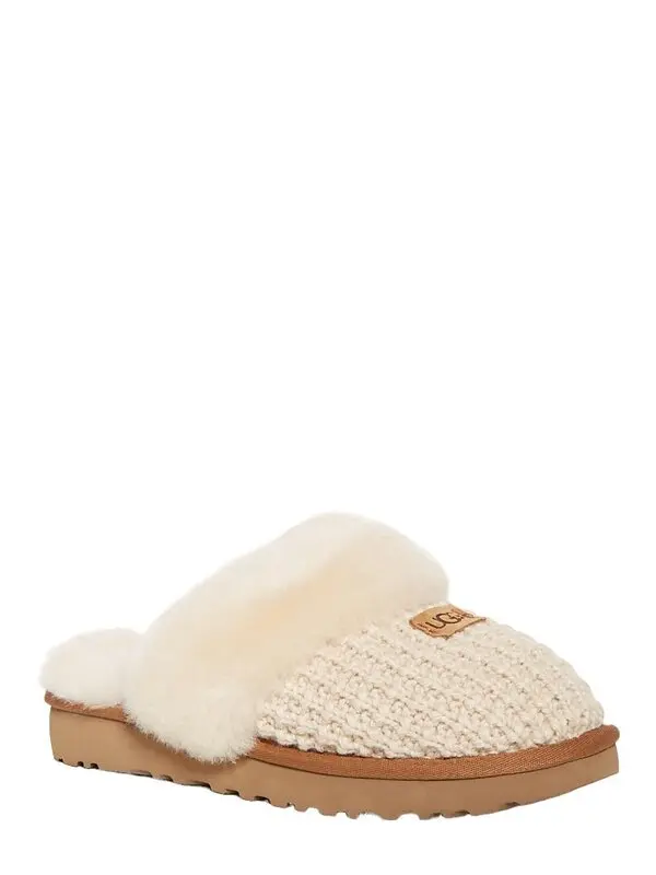 UGG Cozy Shearling Mule Slippers - Cream