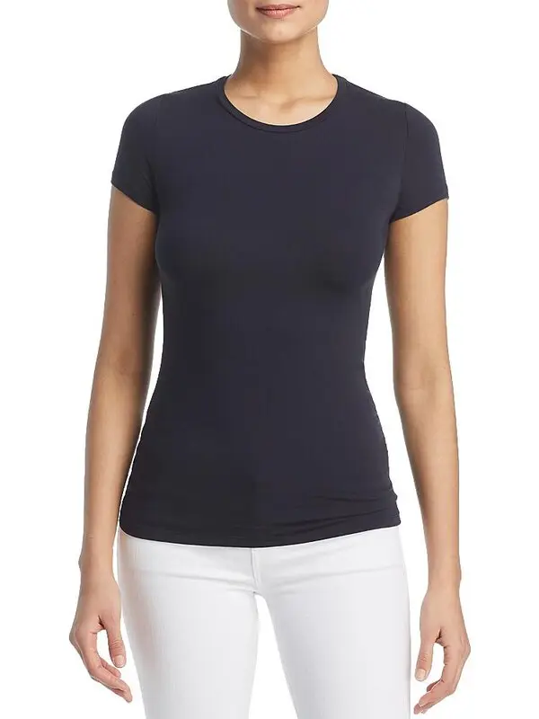 Majestic Filatures Crewneck Tee - Marine Blue