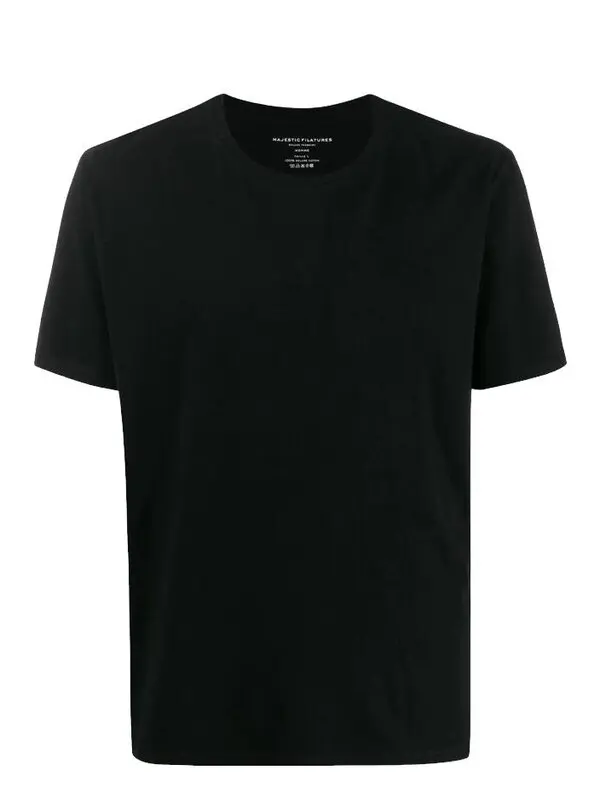 Majestic Filatures Crewneck Tee - Noir
