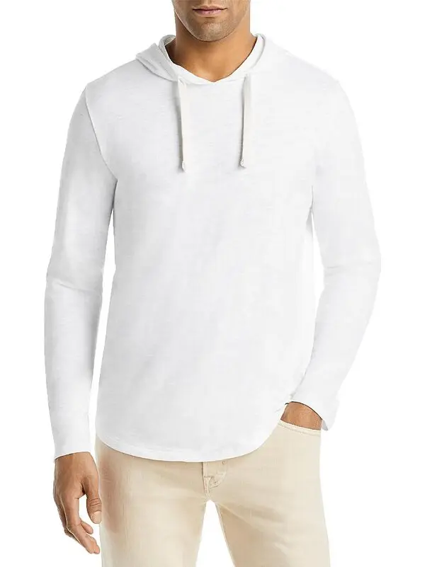 Vince Slub Popover Hoodie - Opctic White