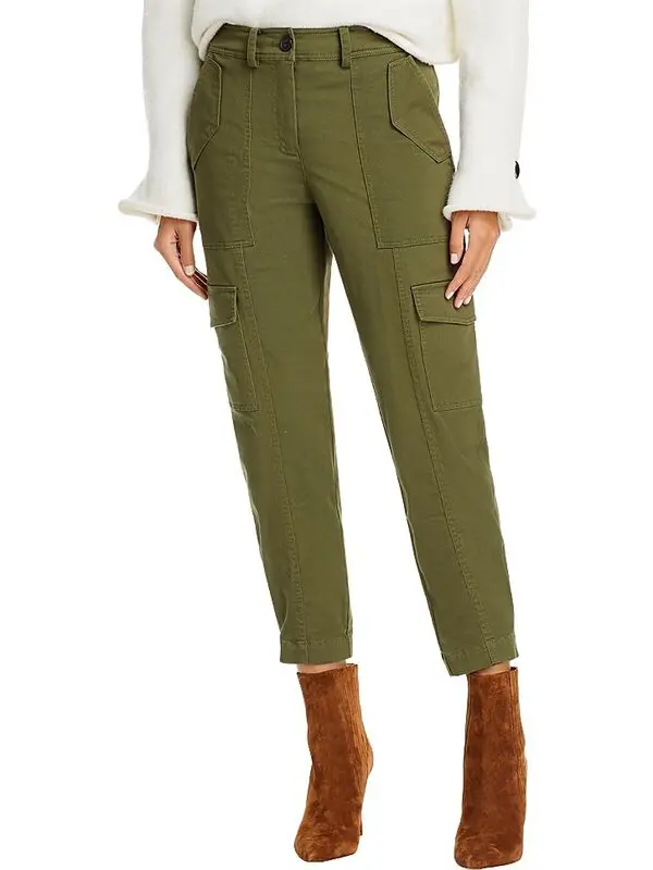 Derek Lam 10 Crosby Elian Utility Pants - Fatigue