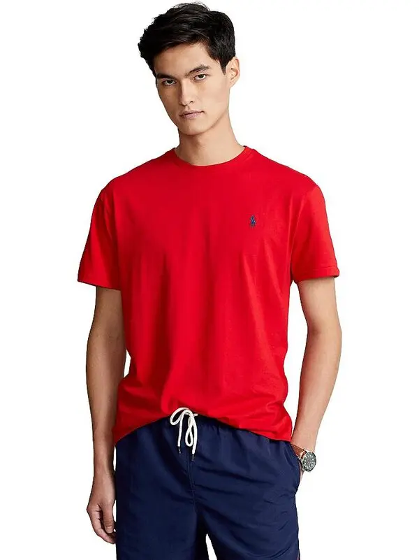 Polo Ralph Lauren Ralph Lauren Classic Fit Crewneck Tee - Red